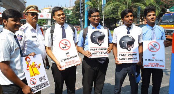 Raising Traffic Awareness in Hyderabad - McDonald's Blog