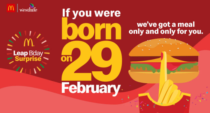 McDonald’s spreading happiness with its Secret Leap Menu for those born ...