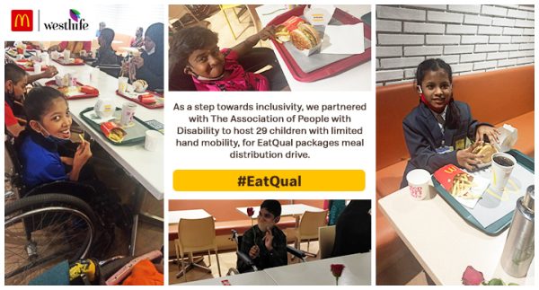 Eatqual McDonalds - Fostering inclusivity, one burger packaging at a ...