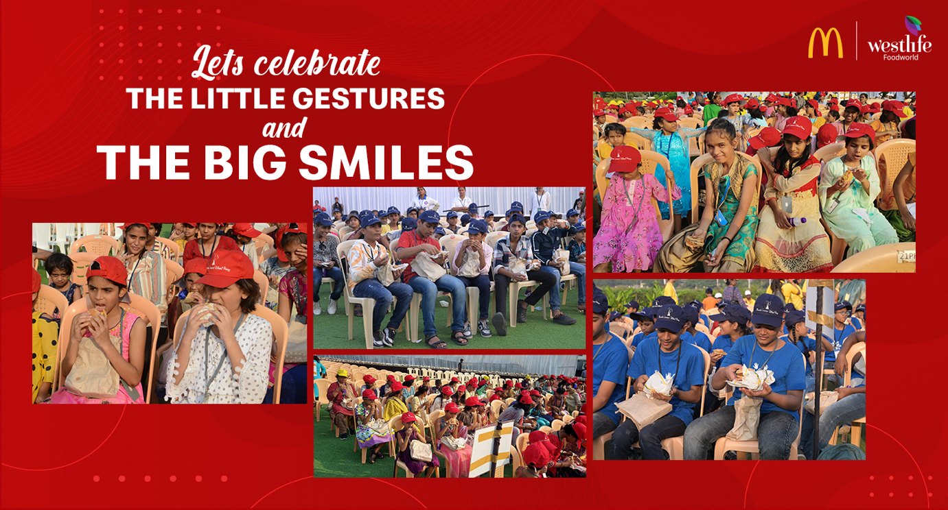 Let's celebrate the little gestures of kindness and the big smiles ...