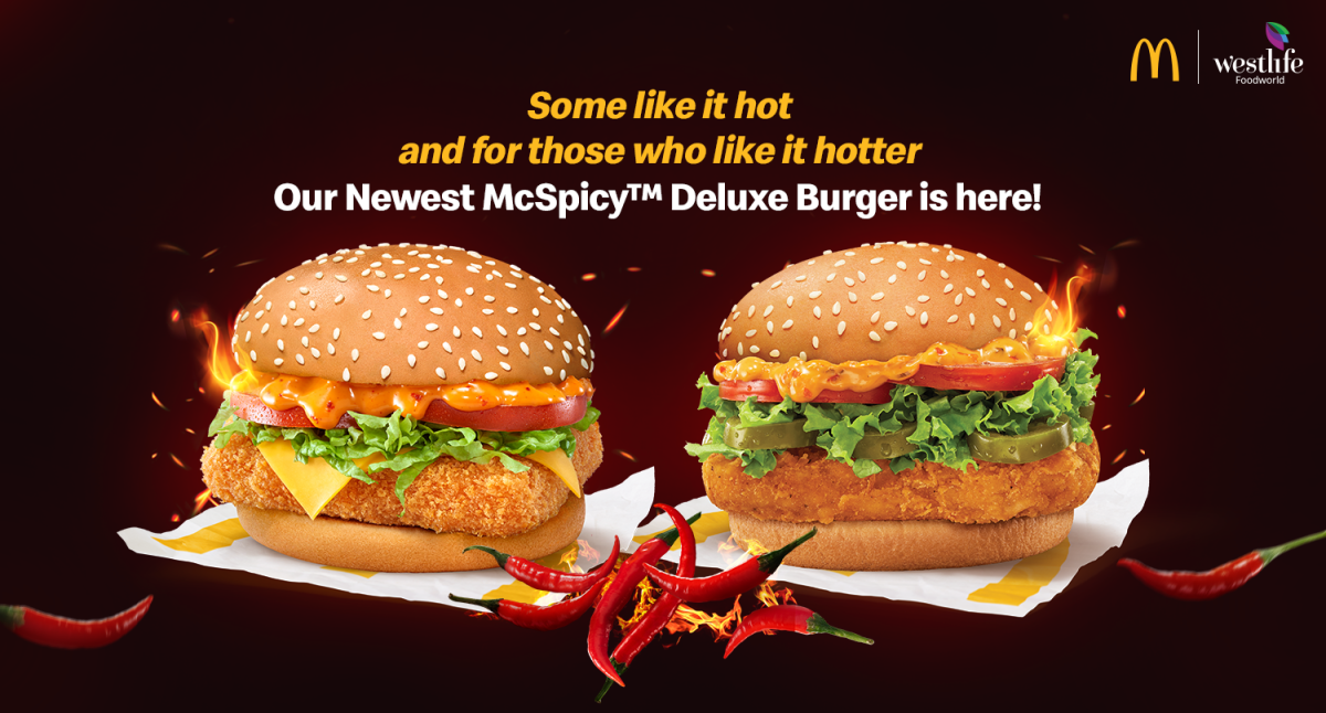 McSpicy Deluxe Burger|New McSpicy Burger-McDonald's Blog