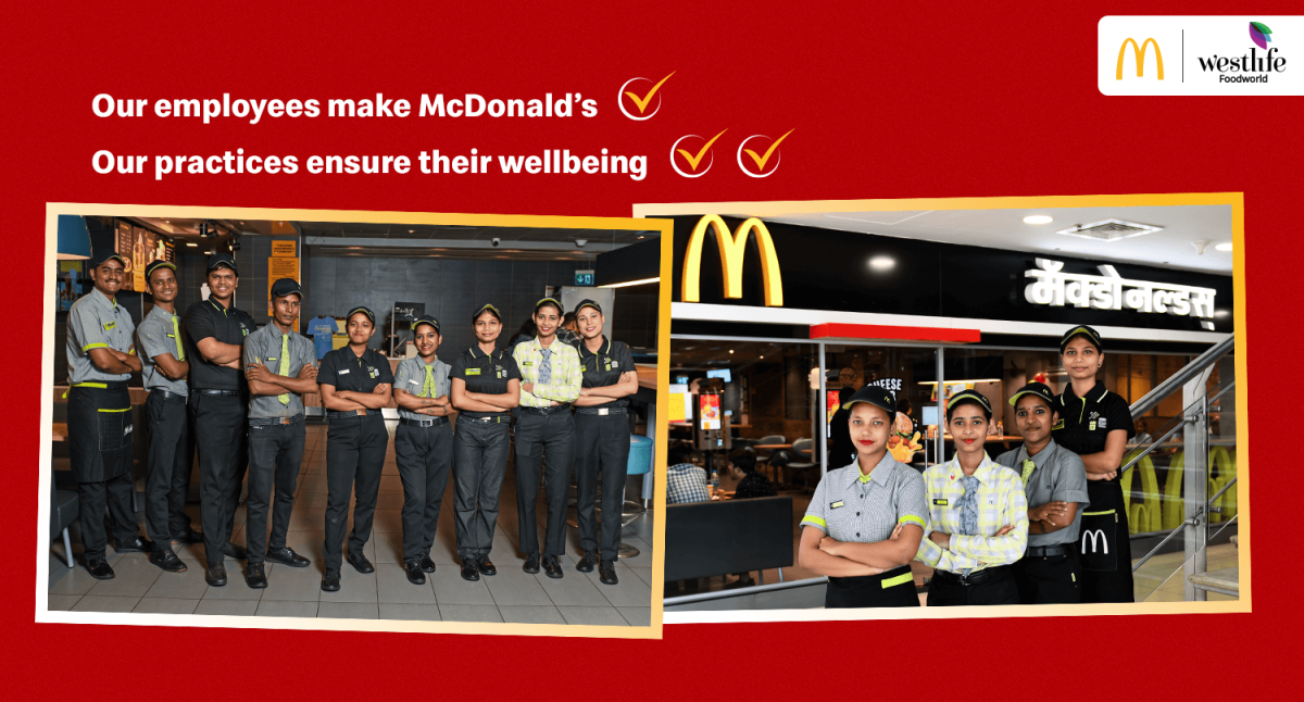 Keeping our employees happy, healthy and safe! - McDonald's India ...