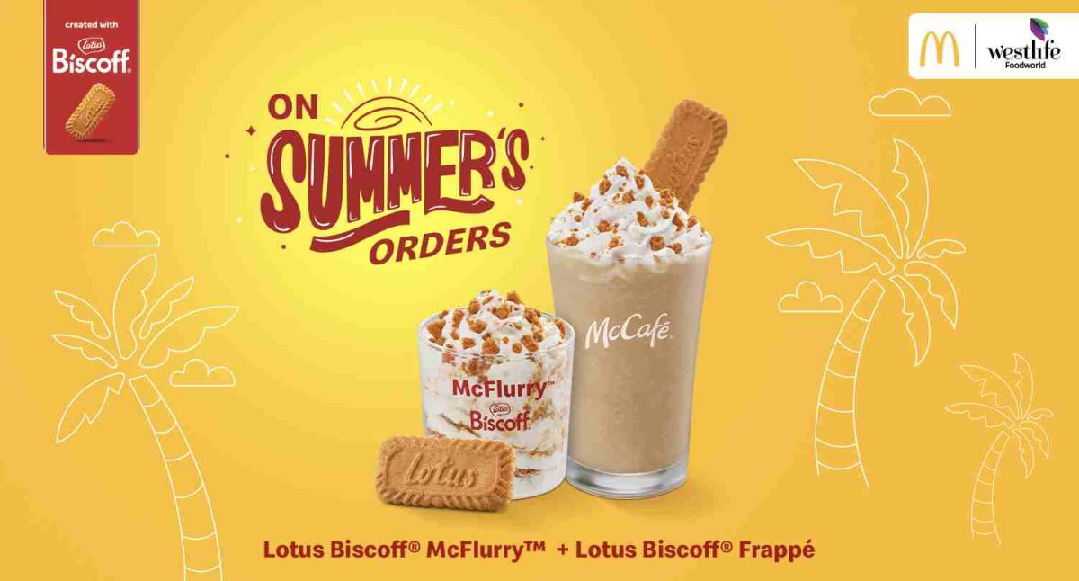 The crunchy Lotus Biscoff® cookie IN our McFlurry™ and Frappé = 🤤🤤🤤🤤🤤 ...