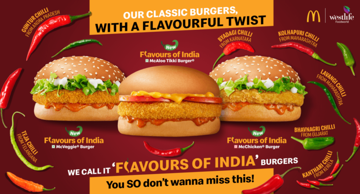 Delicious, desi, vibrant: Our ‘Flavours of India’ burgers are out of the bag, and now on our ...