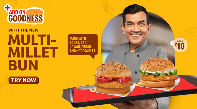 Home Page - multi-millet-bun - McDonald's India | McDonald's Blog