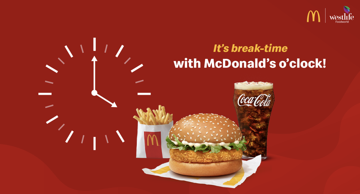 Time your breaks with a time-out at McDonald’s! - McDonald's India ...