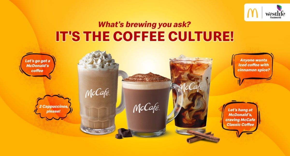 Brew, smell, sip, and ssslay... It’s Monday! 😎🤘🏽☕ - McDonald's India ...