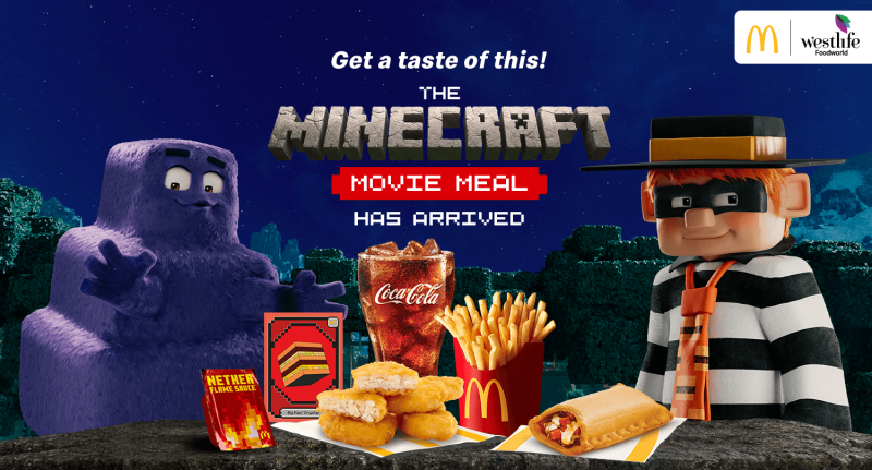 👾 Straight out of the Overworld: A Minecraft Movie Meal is here ...