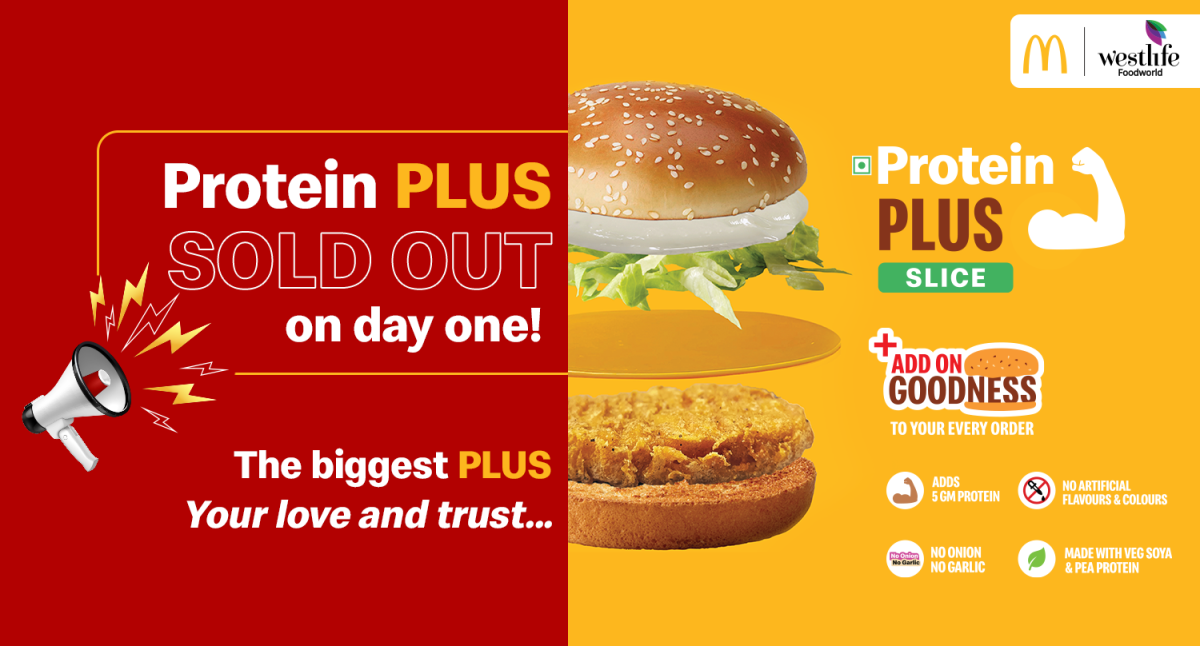 New Veg Protein PLUS Slice | McDonald’s India Launch-McDonald's Blog