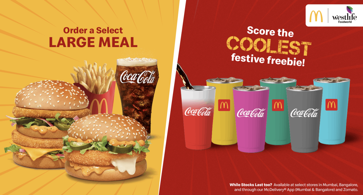 Coca-Cola® colour-changing glasses Archives - McDonald's India ...